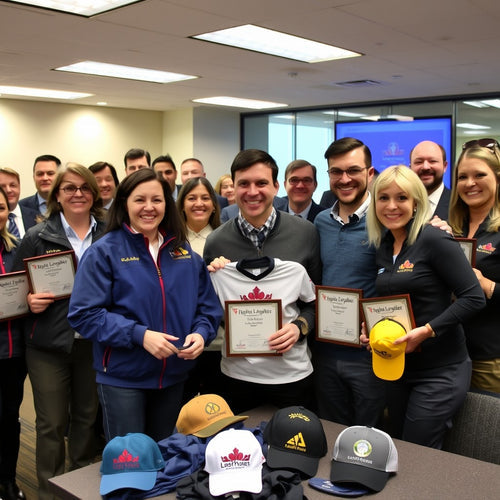 Creative Ways to Use Custom Apparel for Employee Awards and Milestones – Running Threads